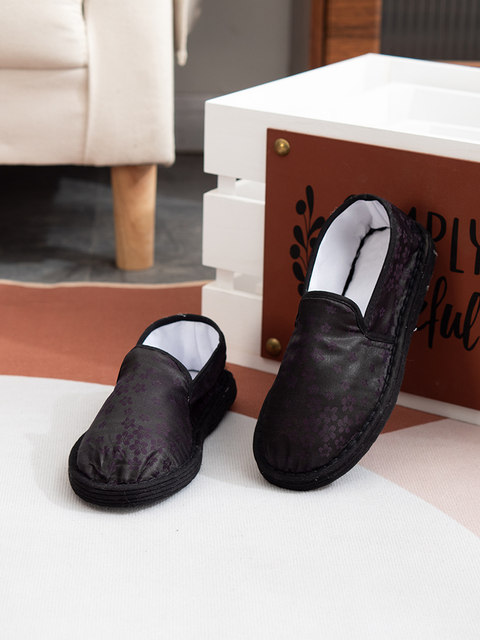 Thousand-layer-soled old Beijing cloth shoes for women, breathable soft ...