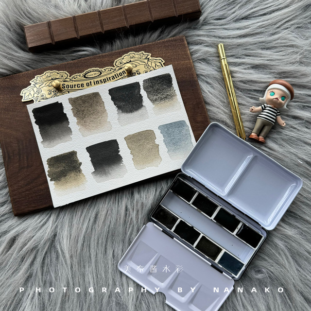 Sinours handmade solid watercolor paint mineral color handmade ...