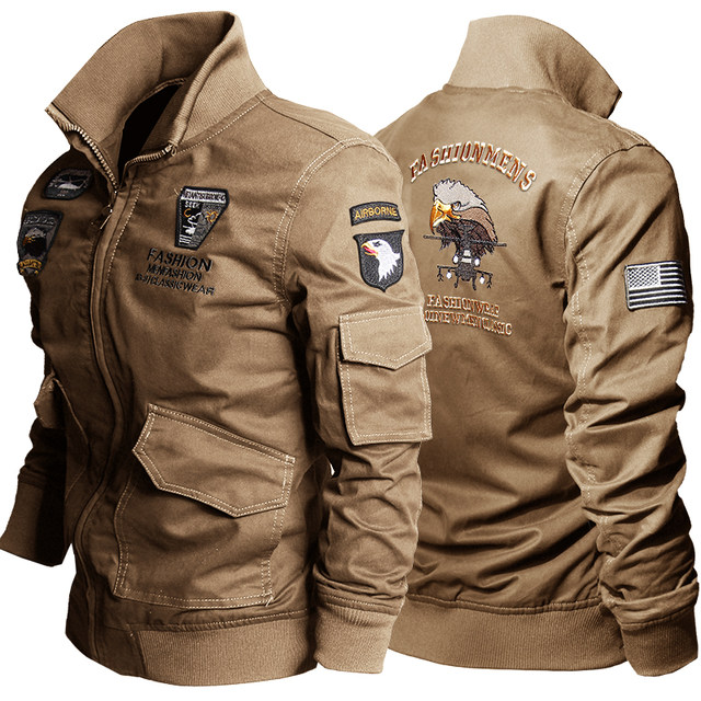 Flying Tigers Retro American Jacket 101 Airborne Men's Clothing ...