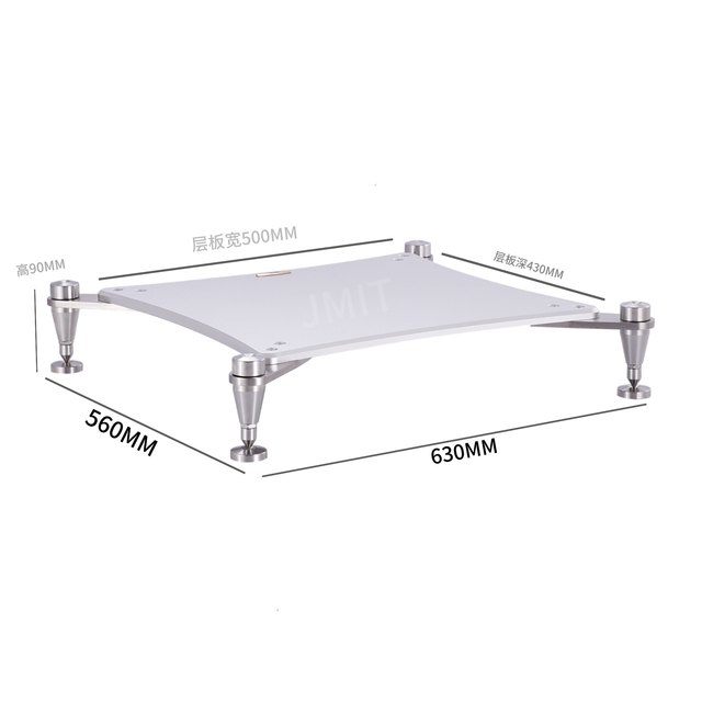 JMIT solid steel column aviation aluminum plate audio rack household ...