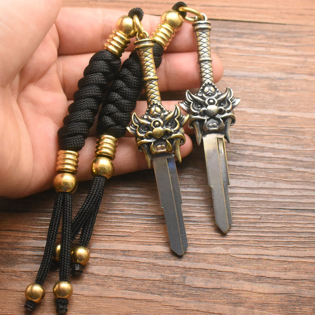 Inverse scale sword key motorcycle anti-theft door car key embryo ...