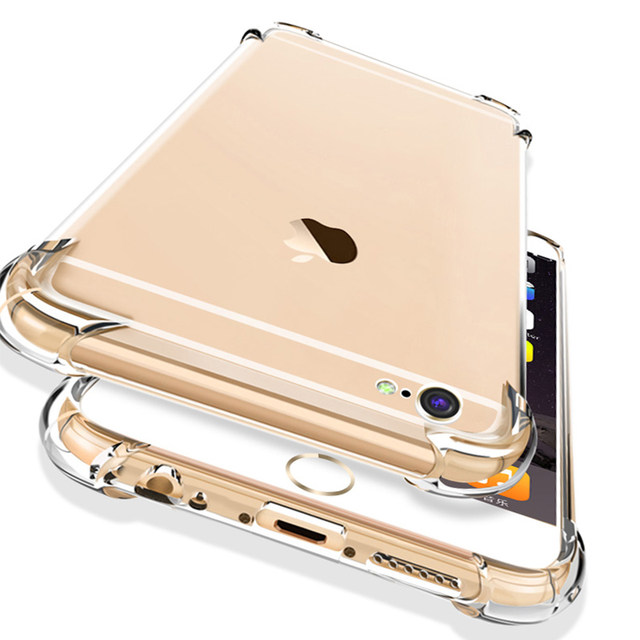 Apple 6SPLUS mobile phone case 6s/7/8/Plus Transparent XR silicone ...