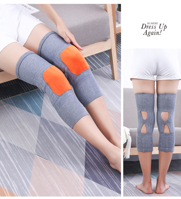 Cashmere knee pads warm old cold legs Male woman women and women in ...