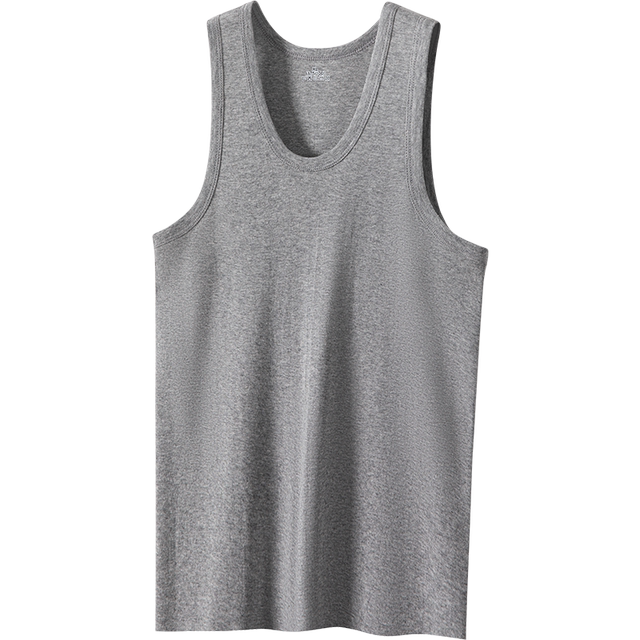 Vest Men's Pure Cotton Bottom Inner Wear Sports Fitness Hurdle Slim ...