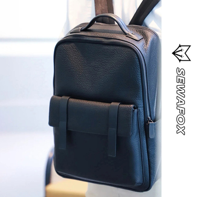 Business backpack for men commuting computer men's large capacity ...