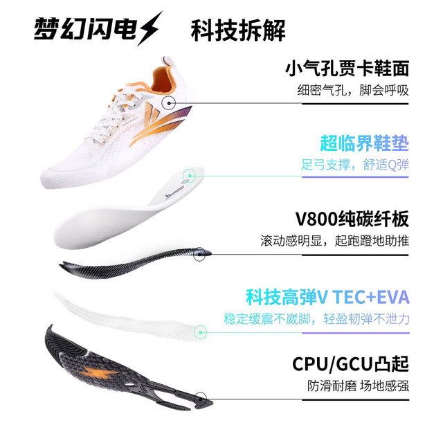 Randy 911 Dream Lightning Running Shoes, Special Shoes for Physical ...