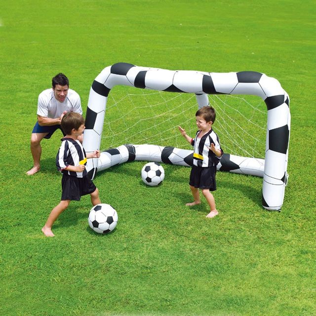 bestway large inflatable lawn football target toy children's inflatable ...