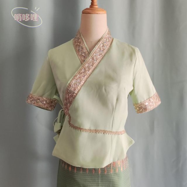 Dai clothing tea artist SPA work clothing performance clothing hotel ...