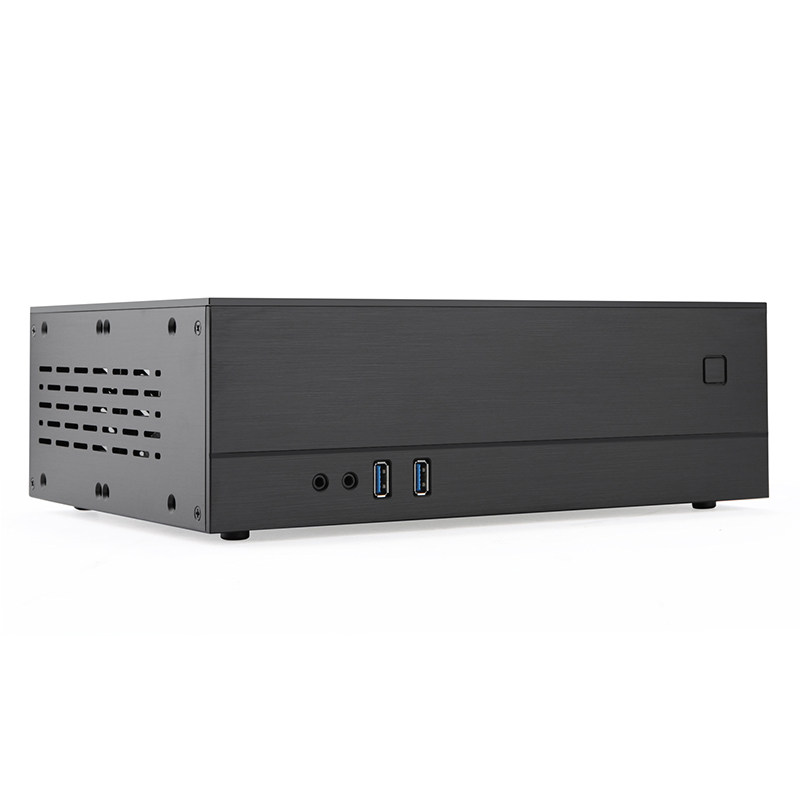 Sktc A02 Mini-ITX HTPC Chassis - Aluminum & Steel - Half-Height ...
