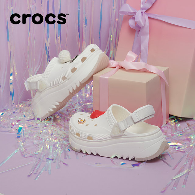 Crocs Classic Orion Crocs Men's Thick-soled Beach Shoes Women's Shoes ...