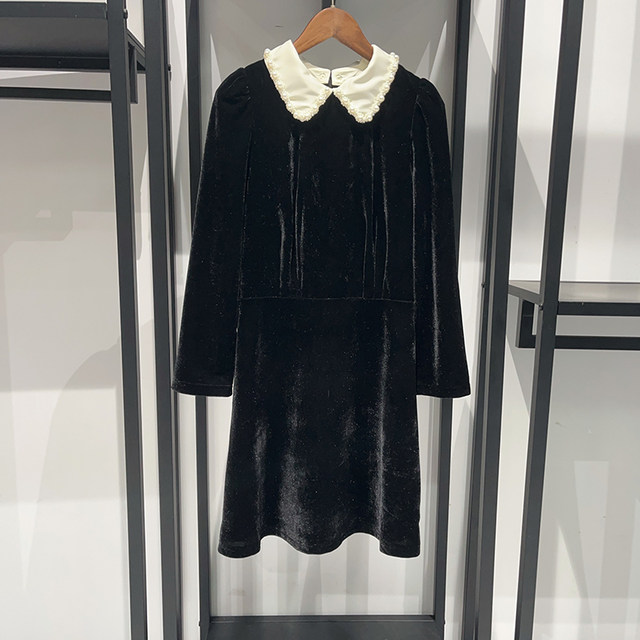 Fadan S Home 2024 Autumn and Winter New College Style Velvet Pearl ...