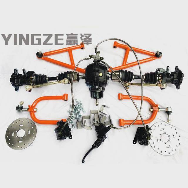 Modified go-kart accessories ATV four-wheel drive front and rear ...