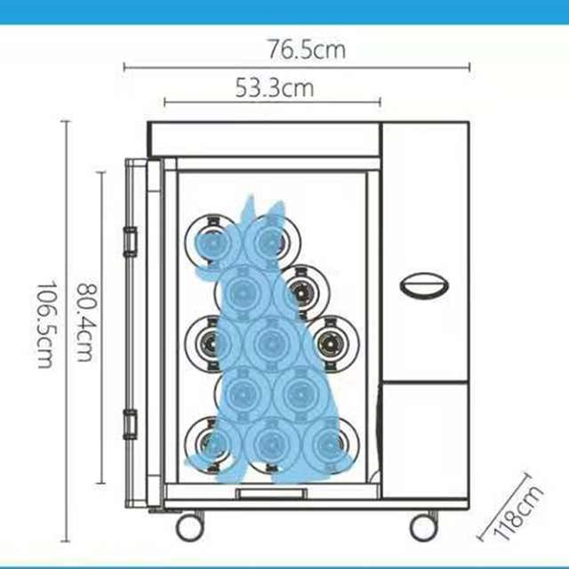 Ukda Okota Pet dryer U1+Care Room dry box cat and dog professional ...