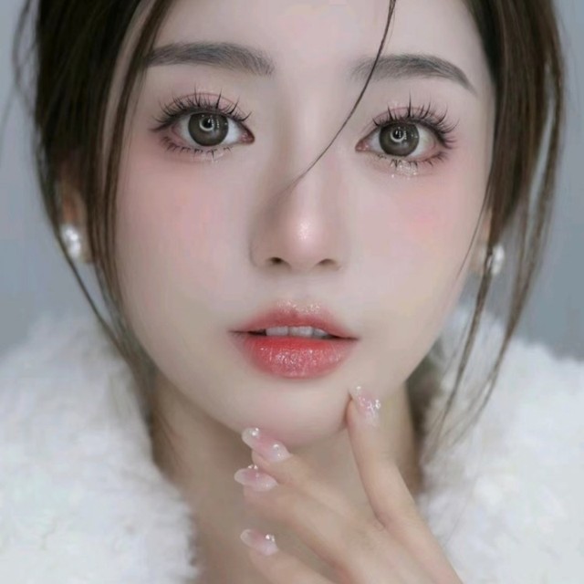 Small flame lower eyelashes glue style whole cluster one piece ...
