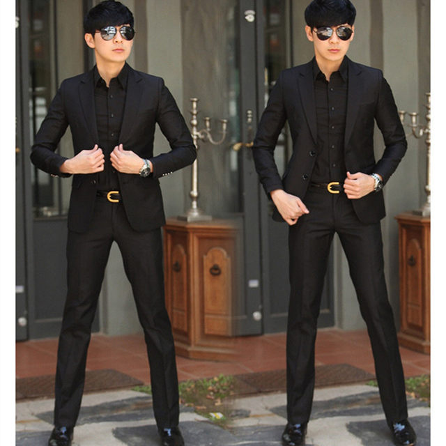 Branded men's suit, breathable, interview, genuine suit, formal wear ...