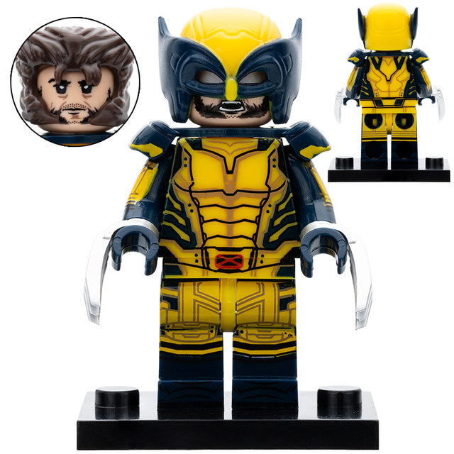 Compatible with LEGO X-Men Deadpool 3 Wolverine Galax Venom third-party ...