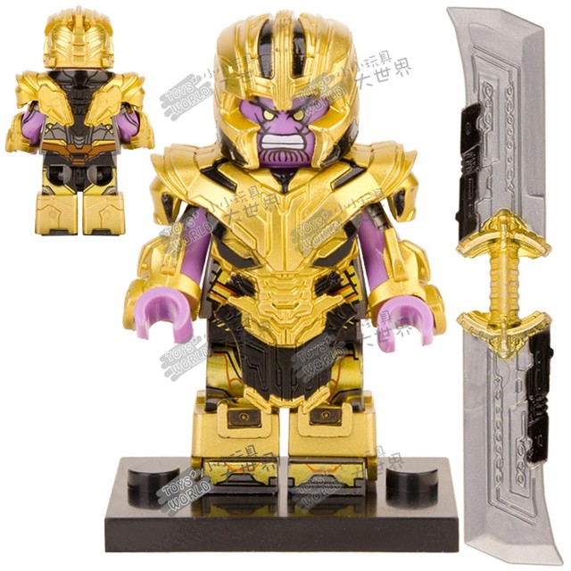 Compatible with LEGO Avengers WM963 Armor Thanos Snap Fingers Infinity ...