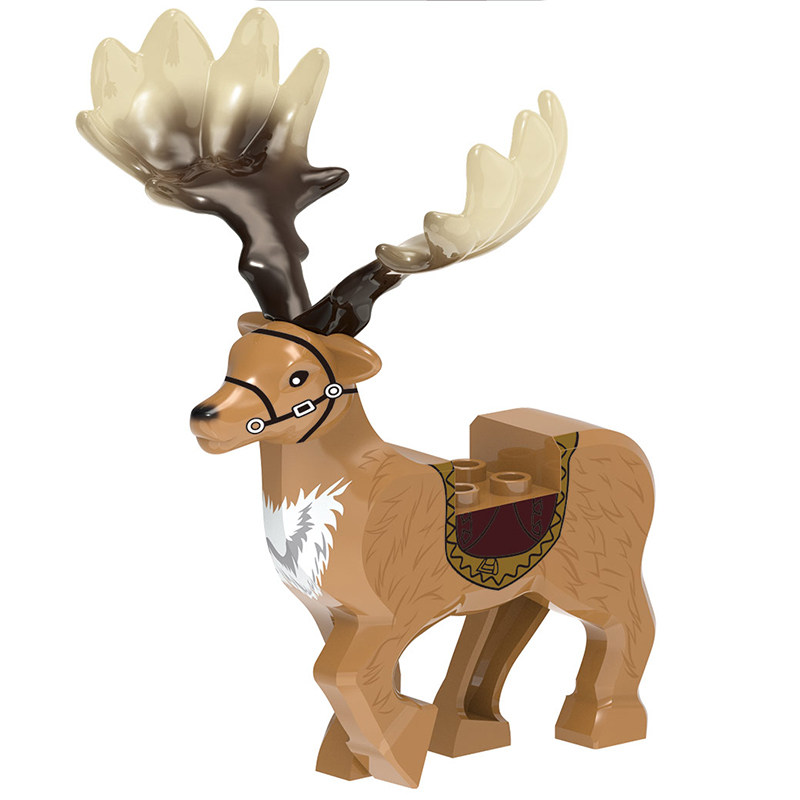 Compatible with Lego Magic Ring Lord of the Rings Elf Mount Bighorn ...