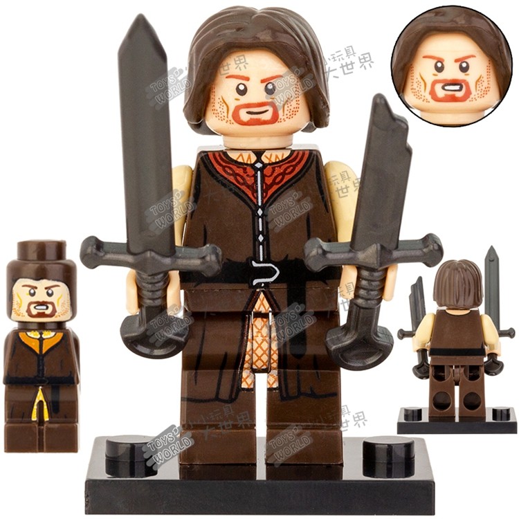 Compatible with LEGO Ancient Magic Ring King Elf Prince Aragorn ...