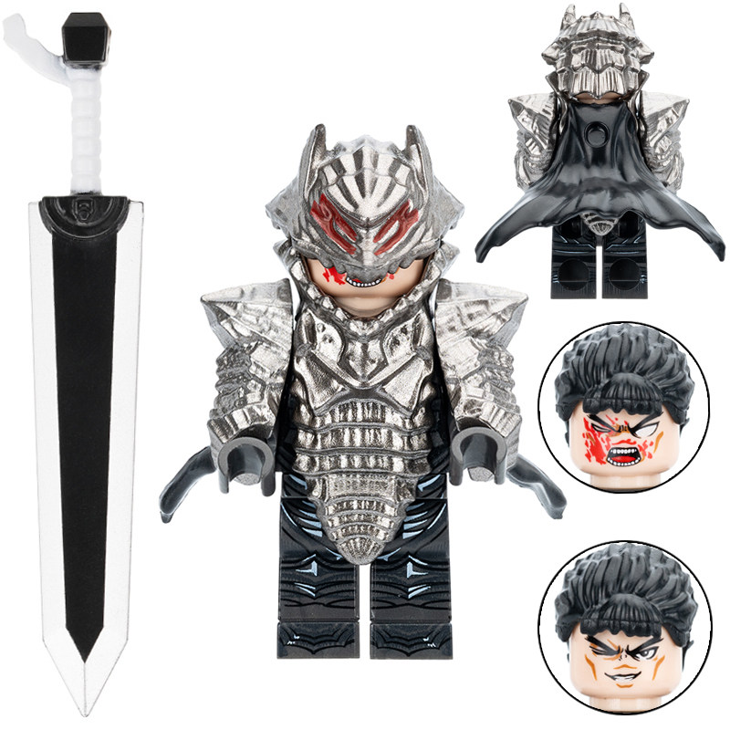Applicable to Lego Sword Wind Legend Gusgazi Berserker Third-party MOC ...