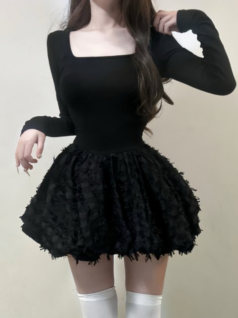 iqcq Balloon Bear Rich Girl Xiao Xiangfeng Fine Sparkling Short Jacket ...