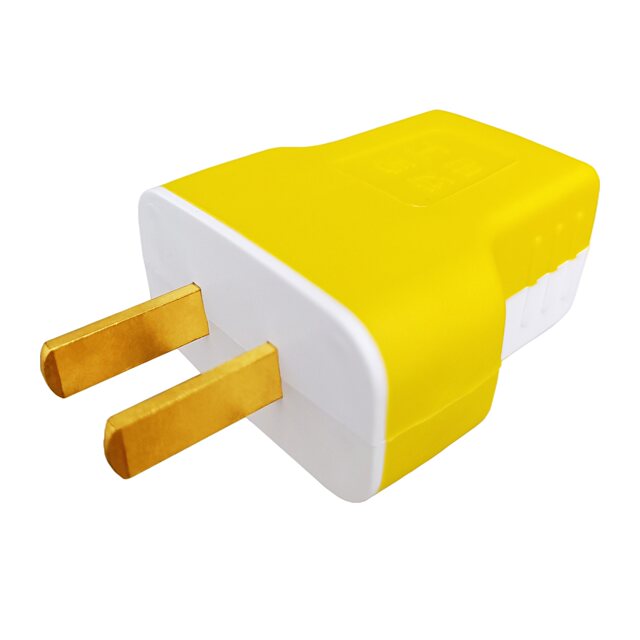 Plug two pins thickened pure copper 10a/16A general engineering ...