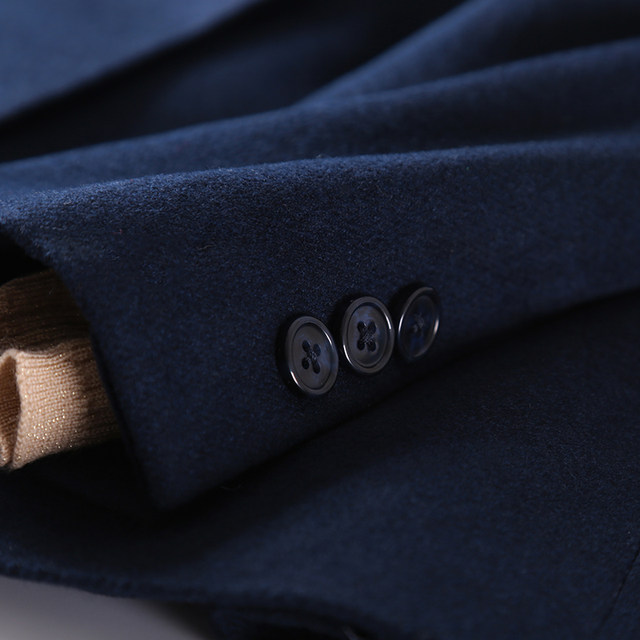 Cashmere wool real silk suit three seasons wearing precious Su Mingyu ...