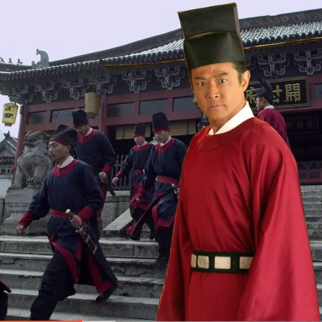 Song Dynasty official uniforms Fan Zhongyan bag public performance ...