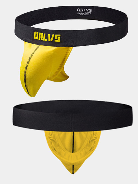 Men's Thong Underwear Without Straps, Cotton Pouch, Low Waist, Sexy ...