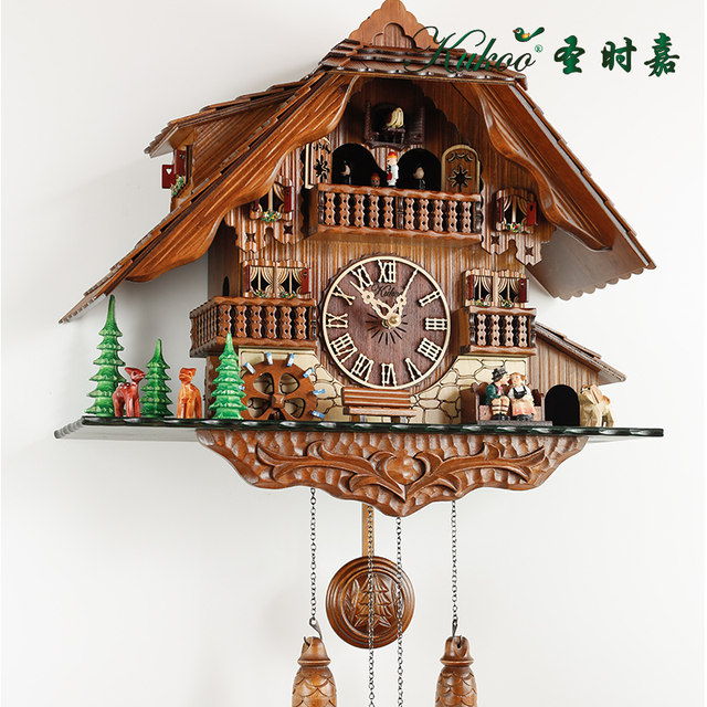 Couple models cuckoo clock cuckoo wall clock European-style Chinese ...