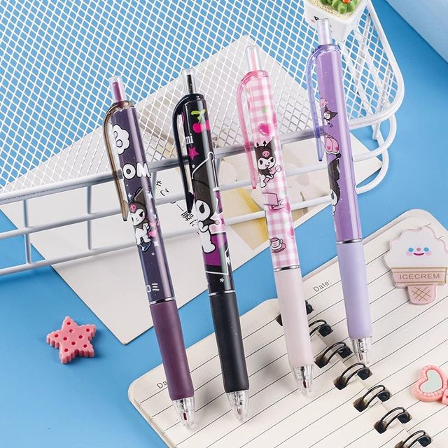 60 pieces of Kuromi press neutral brush question pens, high-value ...