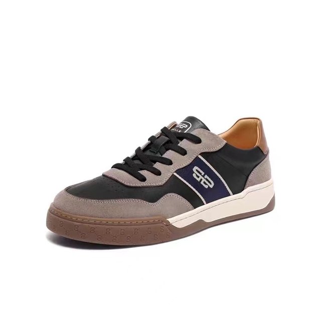 Belle fashionable casual men's shoes 2023 autumn new white shoes ...