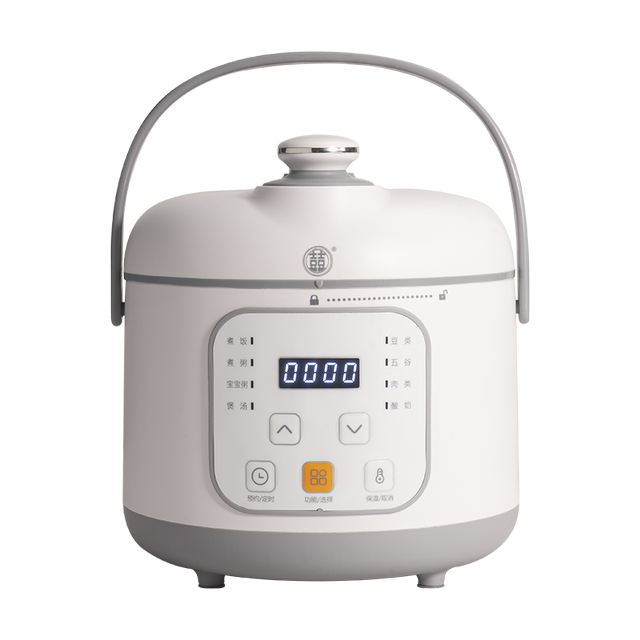Electric pressure cooker 1.6L small mini pressure rice cooker ...