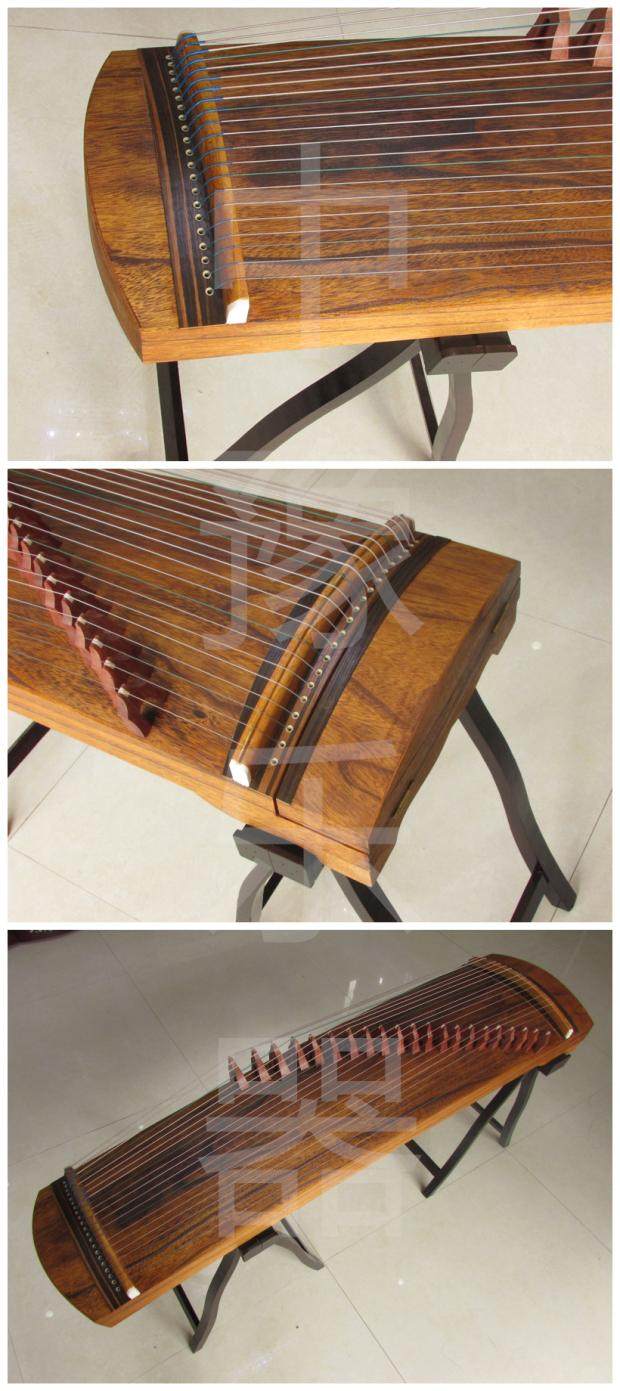 Sumian 125 type pure paulownia small guzheng professional 10-level half ...