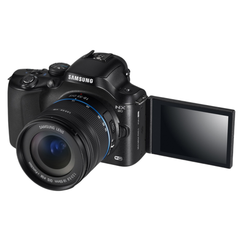 Samsung/Samsung NX20 half-frame high-definition SLR camera 18-55mm kit ...