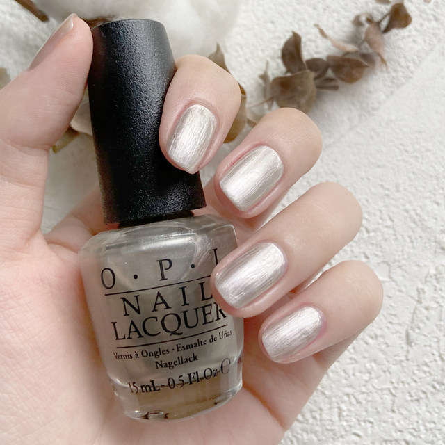 American OPI Colored Nail Polish Elf in the Garden-Pearl Shell Color ...