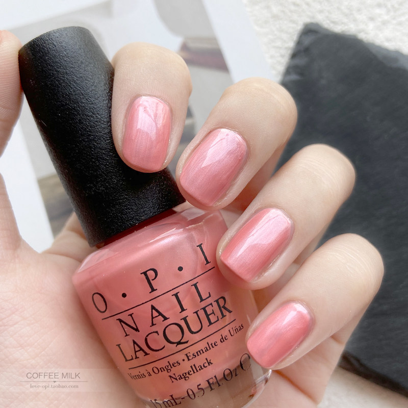 American OPI nail polish shell color nude powder elegant temperament is ...
