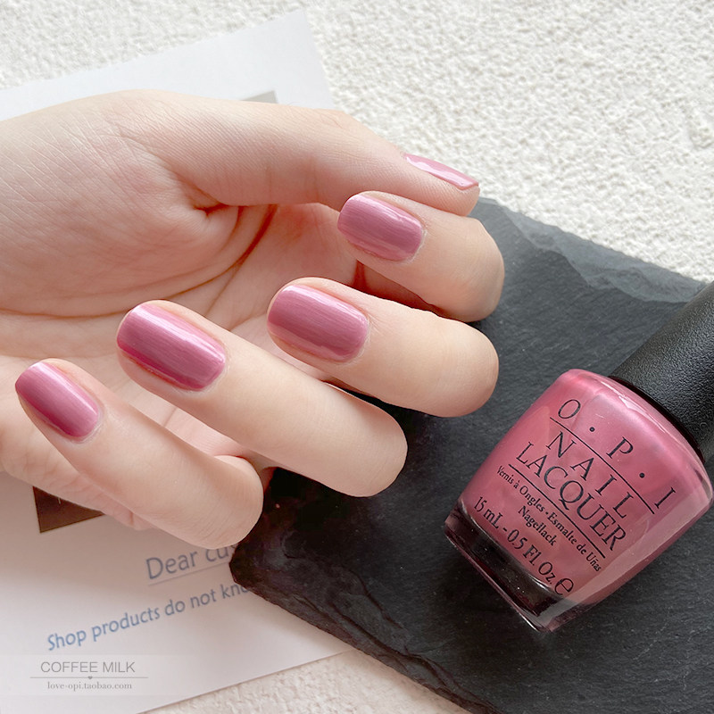 American OPI nail polish shell color nude powder elegant temperament is ...