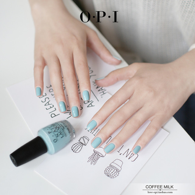 OPI nail polish dopamine happy candy bright color manicure whitening ...