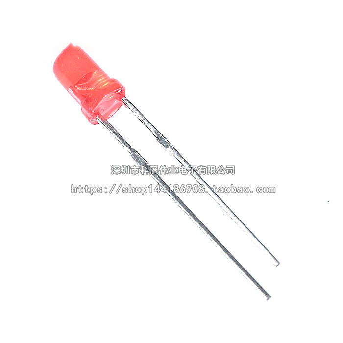 F3红发红3mm直插发光红色led灯 | WZXHFL