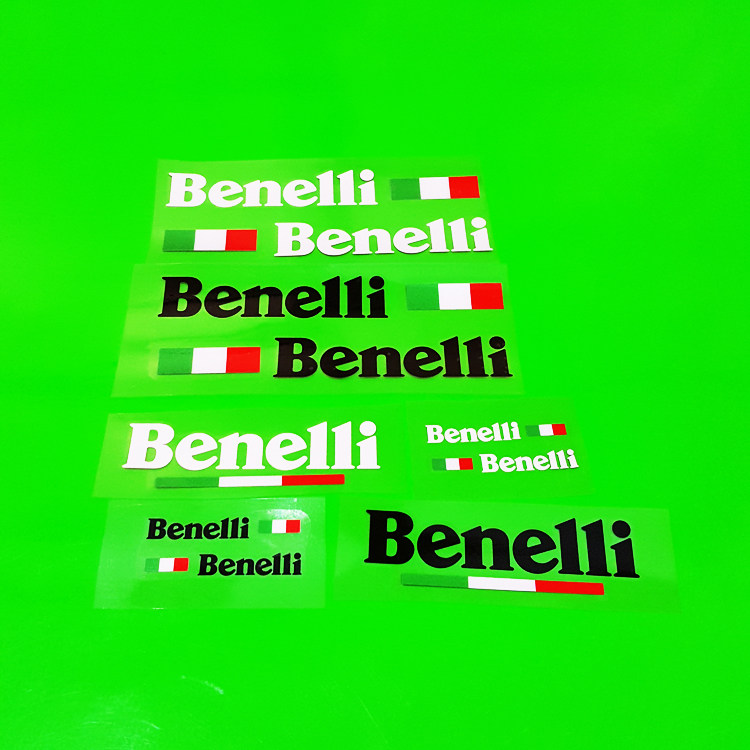 Reflective Waterproof Locomotive Decals for Benelli Motorcycle Fuel ...