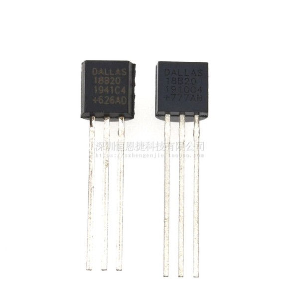 DS18B20+ DS18B20 TO-92 Temperature Sensor Digital Thermometer | Dallas ...