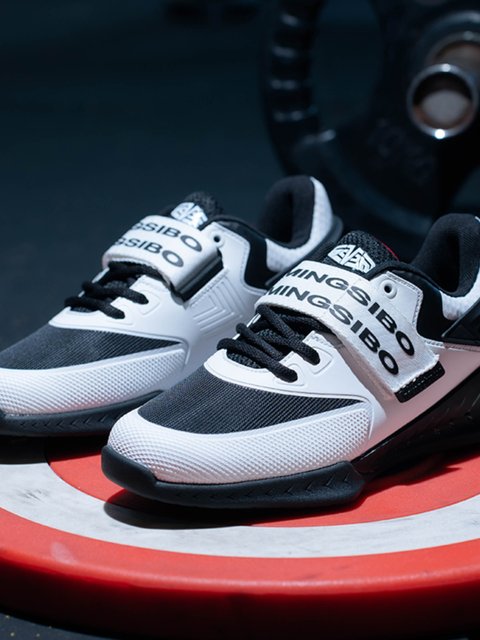 Mingsibo gym weightlifting strength shoes low-cut men's squat training ...