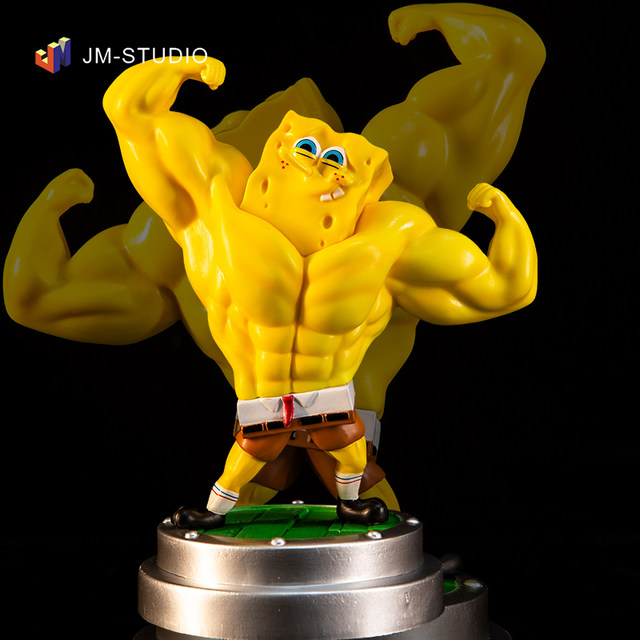 SpongeBob series GK GO muscle SpongeBob Pate Great Star Dumb Beast ...