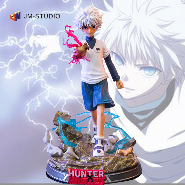 Full-time Hunter series GKBMHUNTER Killua beats the enemy scene figure ...