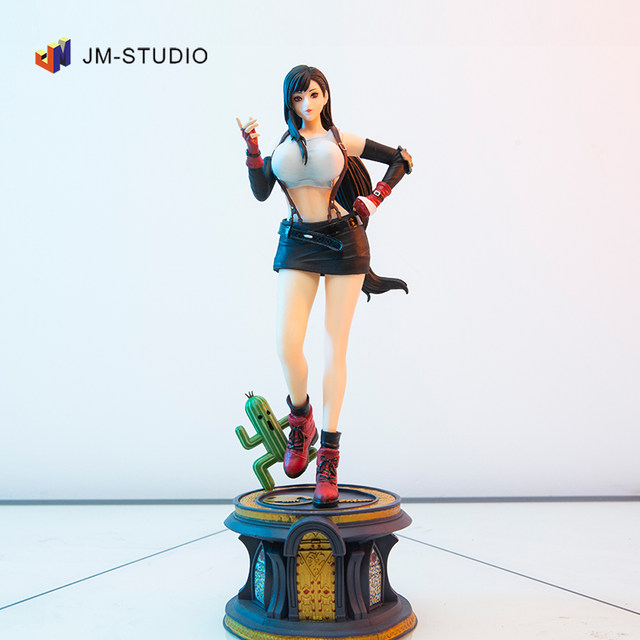 Final Fantasy series GK PPS Pink Tifa Lockhart Tifa hand model statue ...