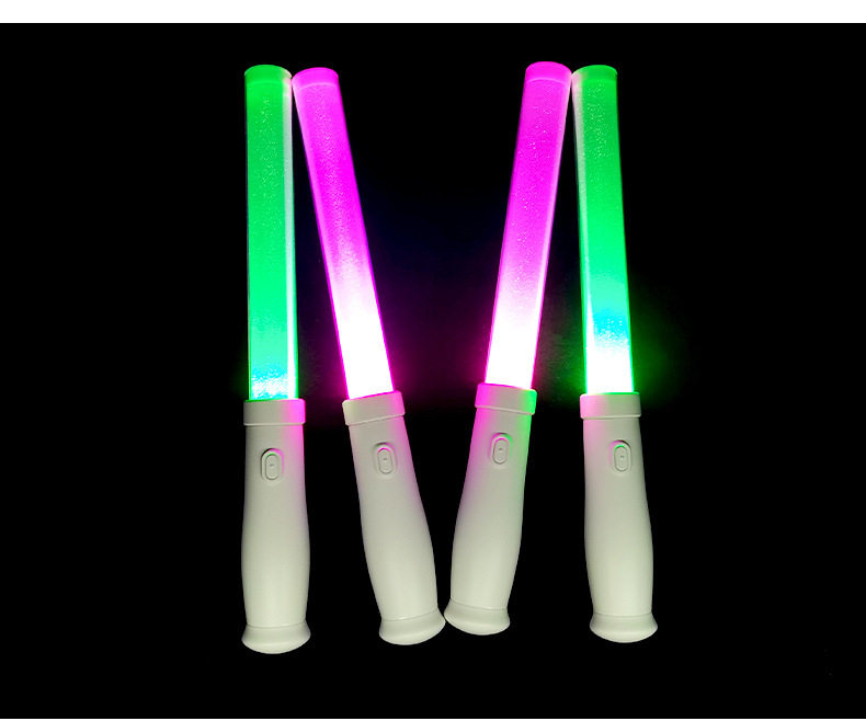 Led five-pointed star bursts with bright light stick to support wota ...