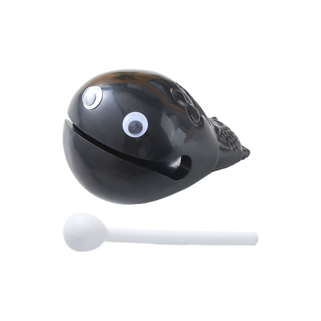 Small wooden fish percussion cute portable decompression office ...