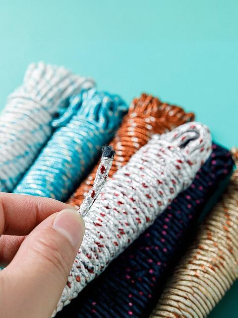 Bold drying rope nylon non-slip windproof clothesline outdoor clothes ...