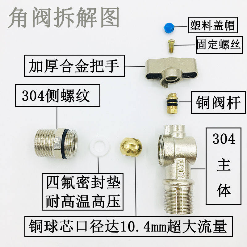 High Temperature Resistance Stainless Steel Large Flow Angle Valve ...
